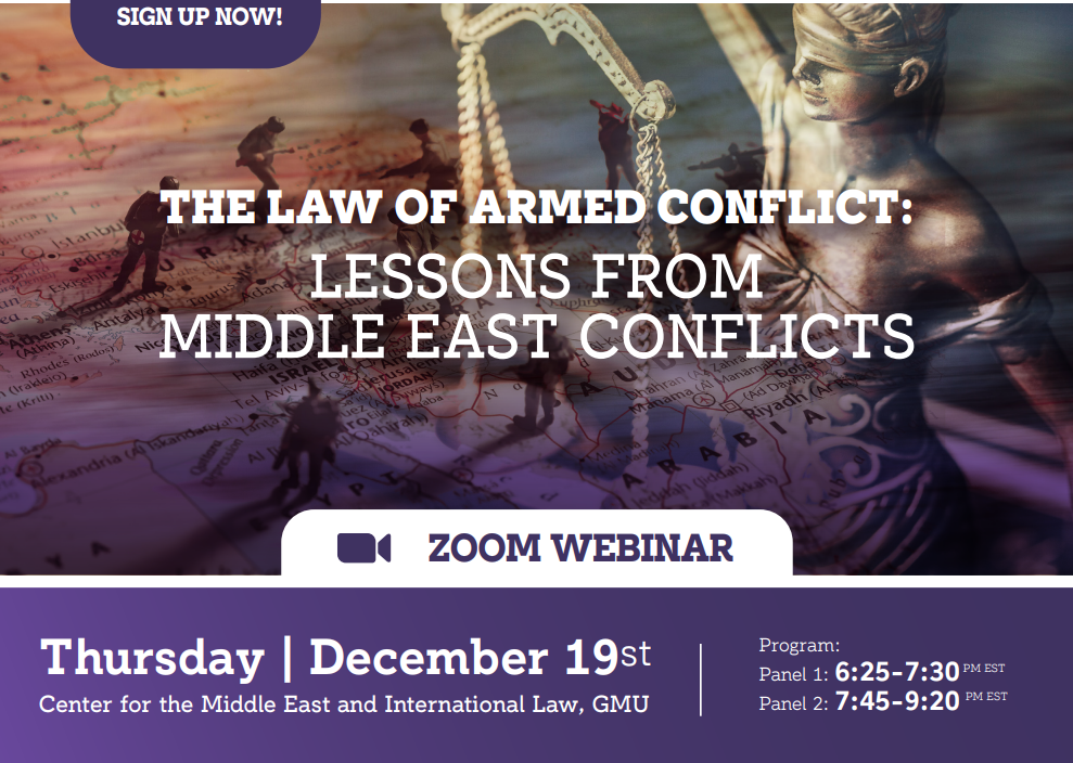 The Law of Armed Conflict: Lessons from Middle East Conflicts - The ...